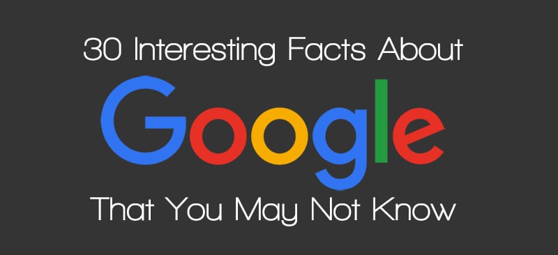 30 Interesting Facts About Google That You May Not Know Simplio Web 